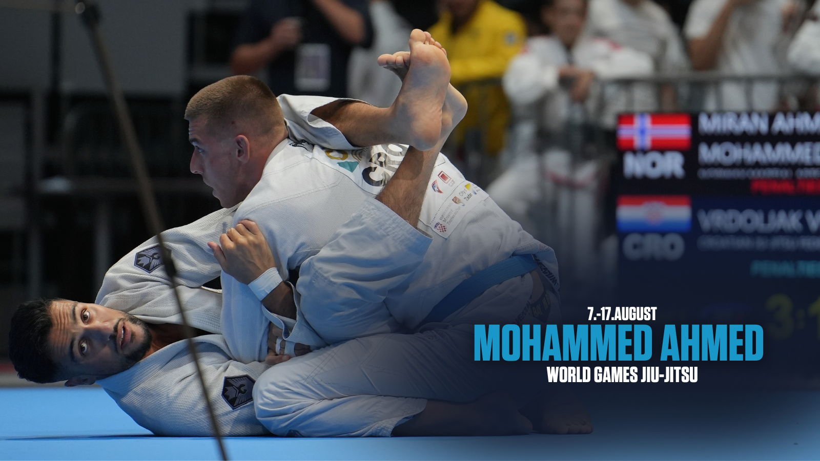 Historisk uttak til World Games 2025 i Jiu-Jitsu! Ju jitsu - Norges Kampsportforbund